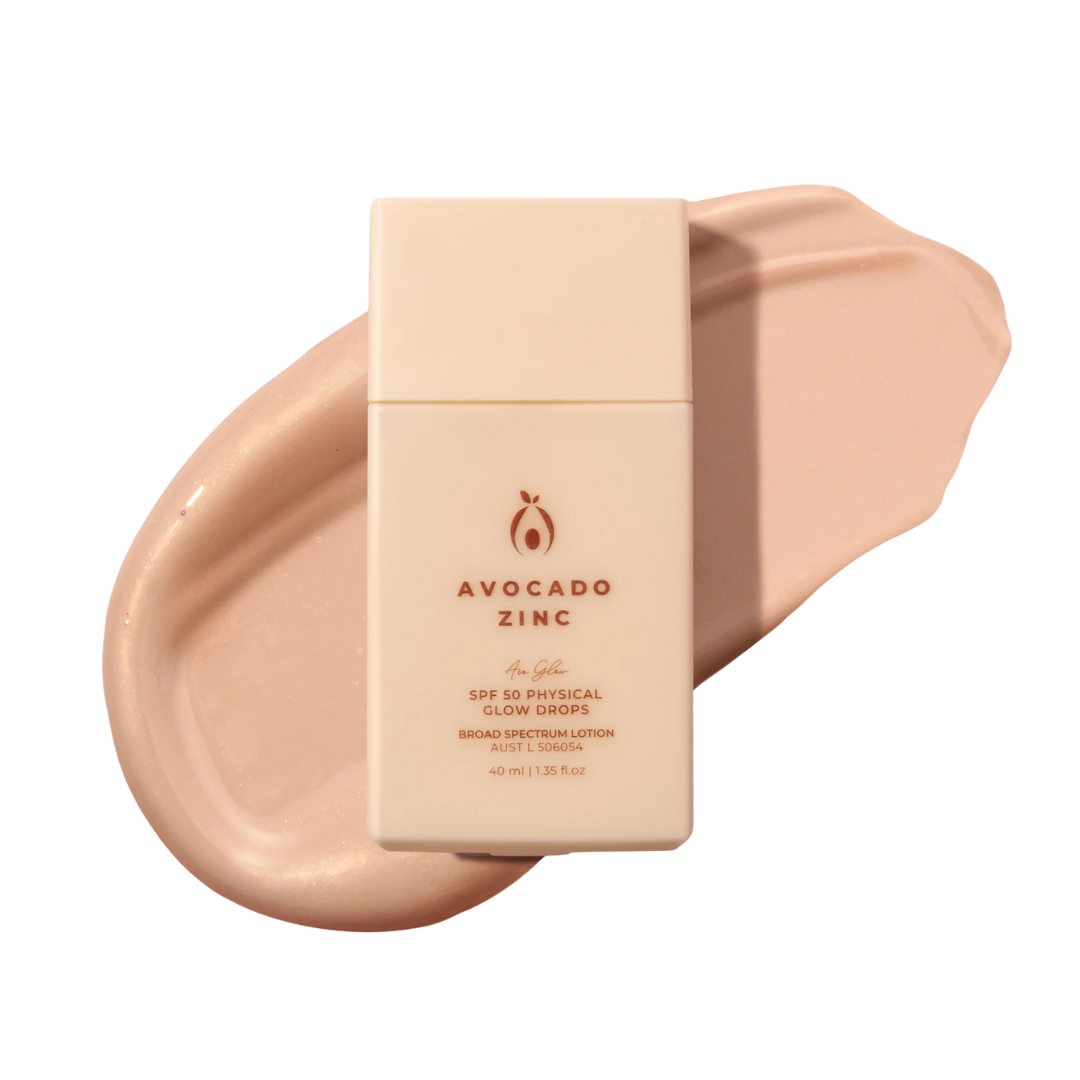 Avocado Zinc SPF 50 Natural Tinted Moisturiser – The Lab Organics