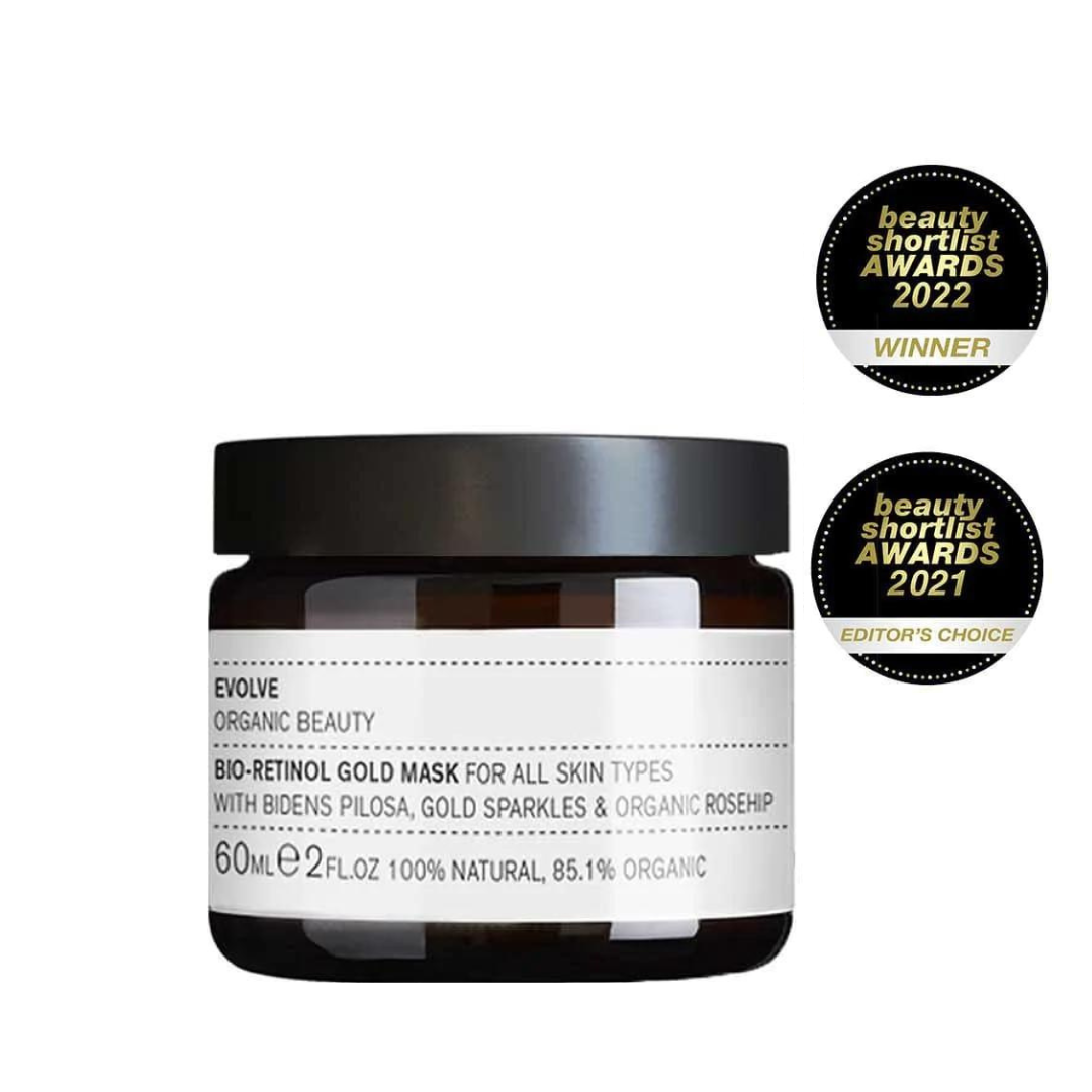 BIO-RETINOL GOLD FACE MASK | The Lab Organics